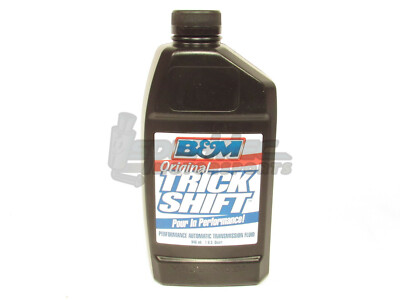 B&M Automatic Transmission Trick Shift Fluid ATF Conventional (1-Quart ...