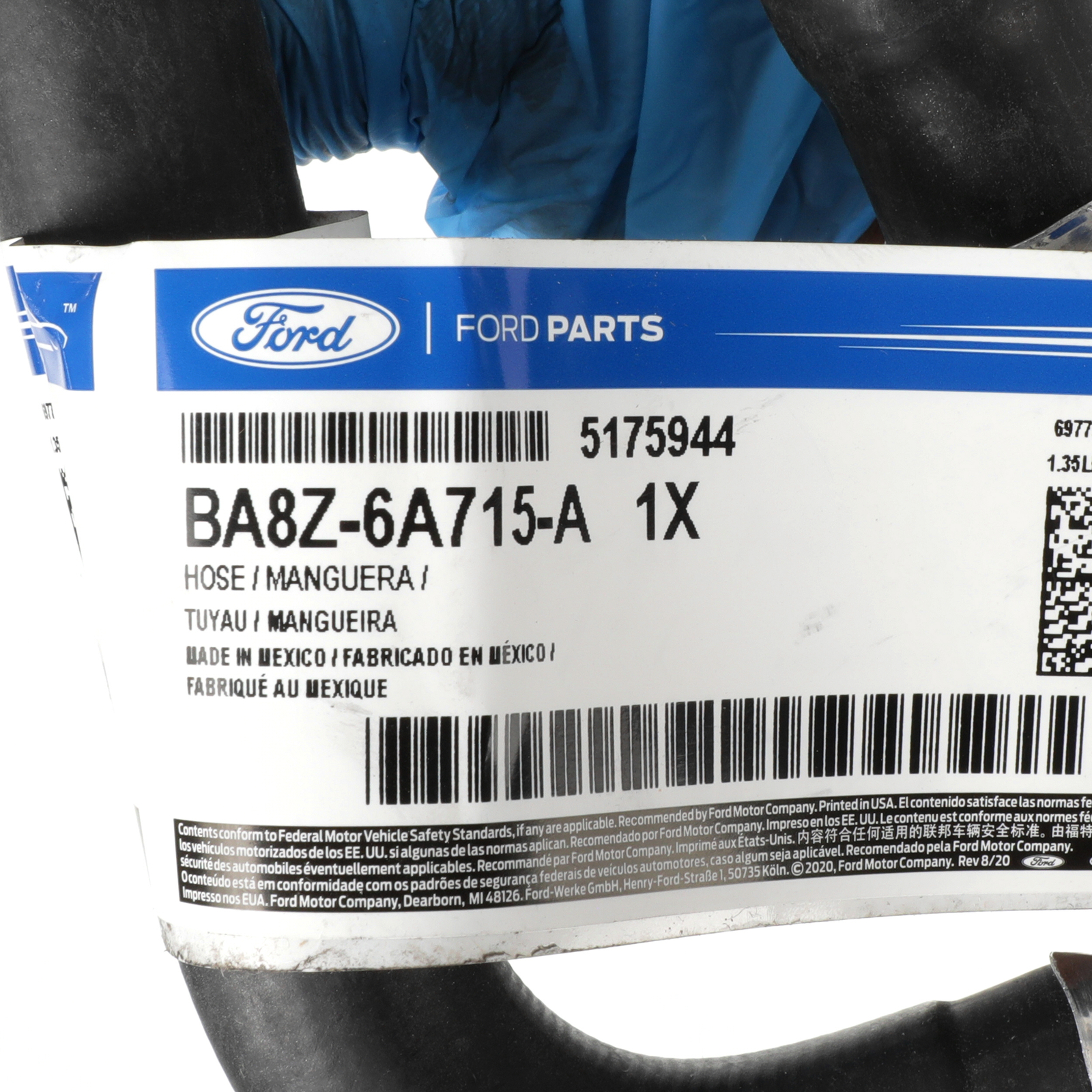 NEW OEM Ford 2009-2019 Explorer Taurus MKT Engine Oil Cooler Hose BA8Z ...