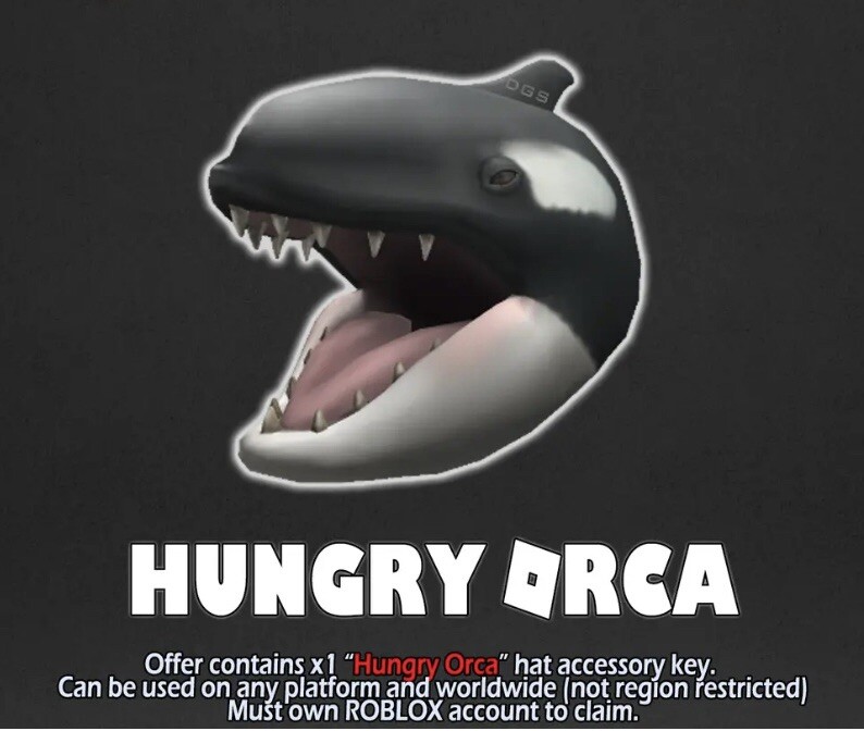 Roblox Hungry Orca Code | eBay