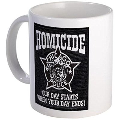 11oz mug Chicago PD Homicide - White Ceramic Coffee/Tea Cup | eBay