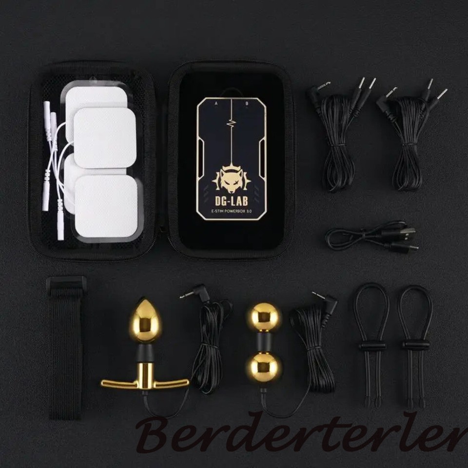 DG-LAB "COYOTE" E-Stim Powerbox 3.0 "PawPrints" Wireless Button Shock ...