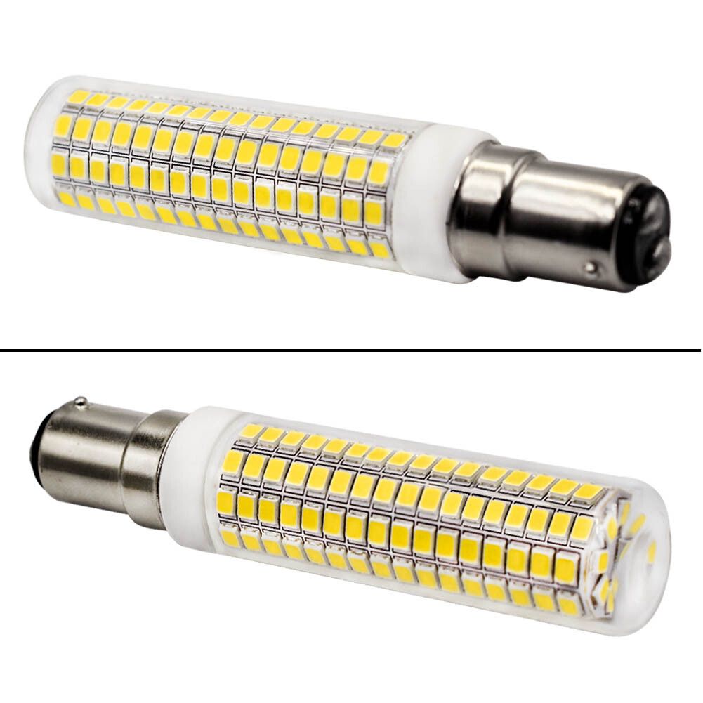 2pcs BA15D/Ba15 LED Lamp 168-2835 Light Corn Bulb Lights 8W 110V Cool ...