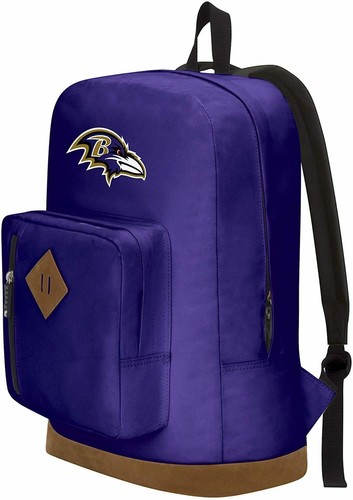 NWT NFL Baltimore Ravens Playbook Design Travel School Backpack | eBay