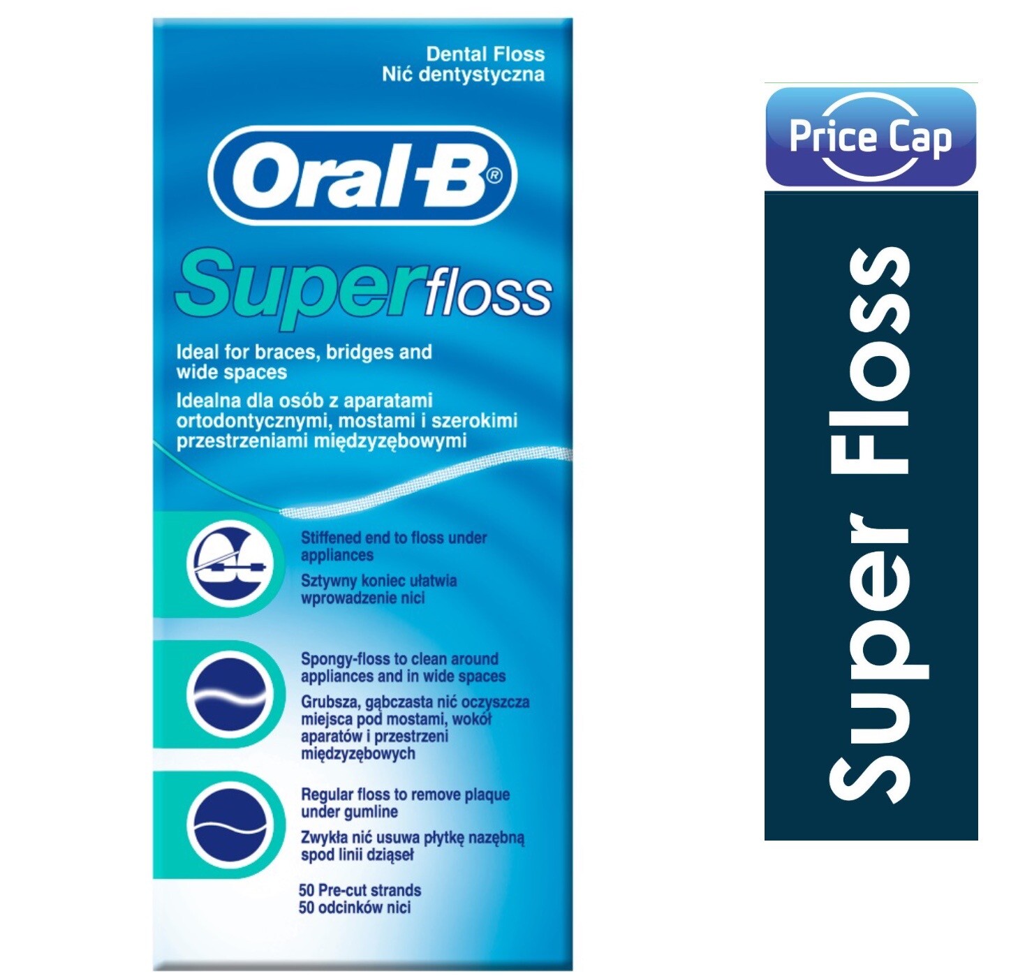 Wisdom Dental Floss Clean Between Flossers Satin Tape Pro Expert Wood ...