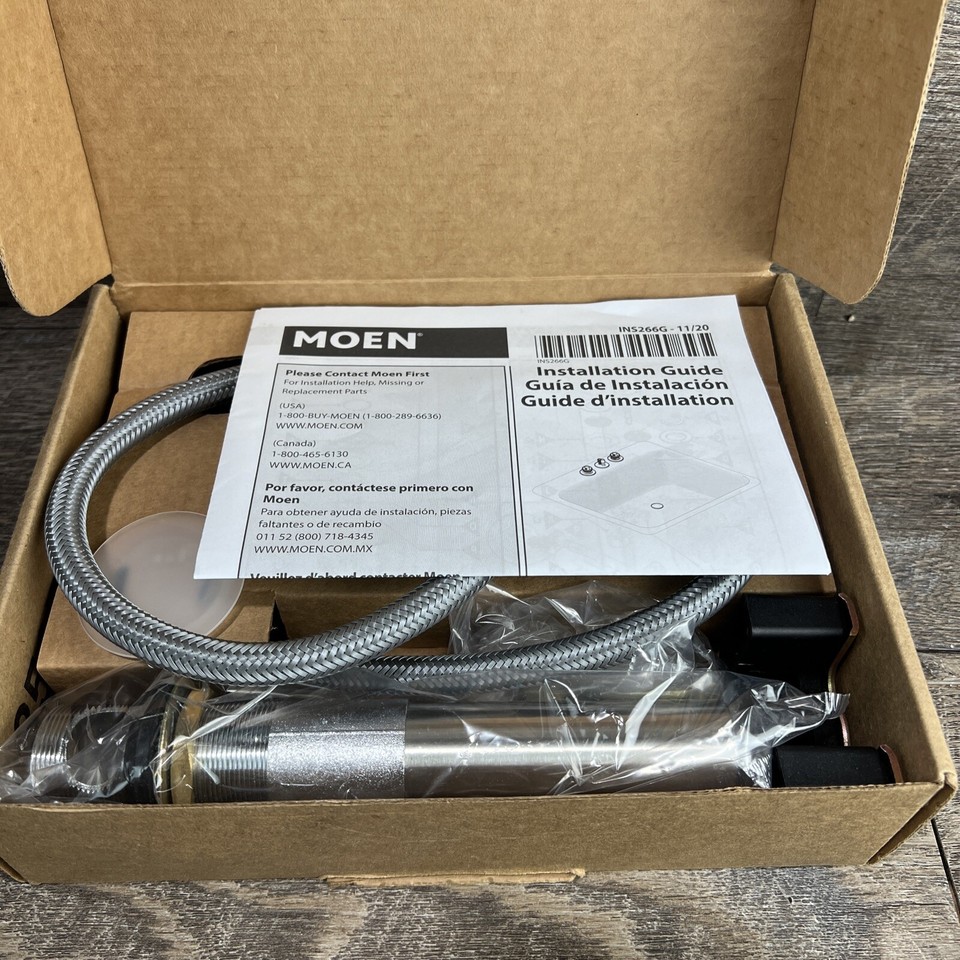 New Moen MPACT 69000 Rough In Valve 2 Handle Widespread Lavatory Drain ...