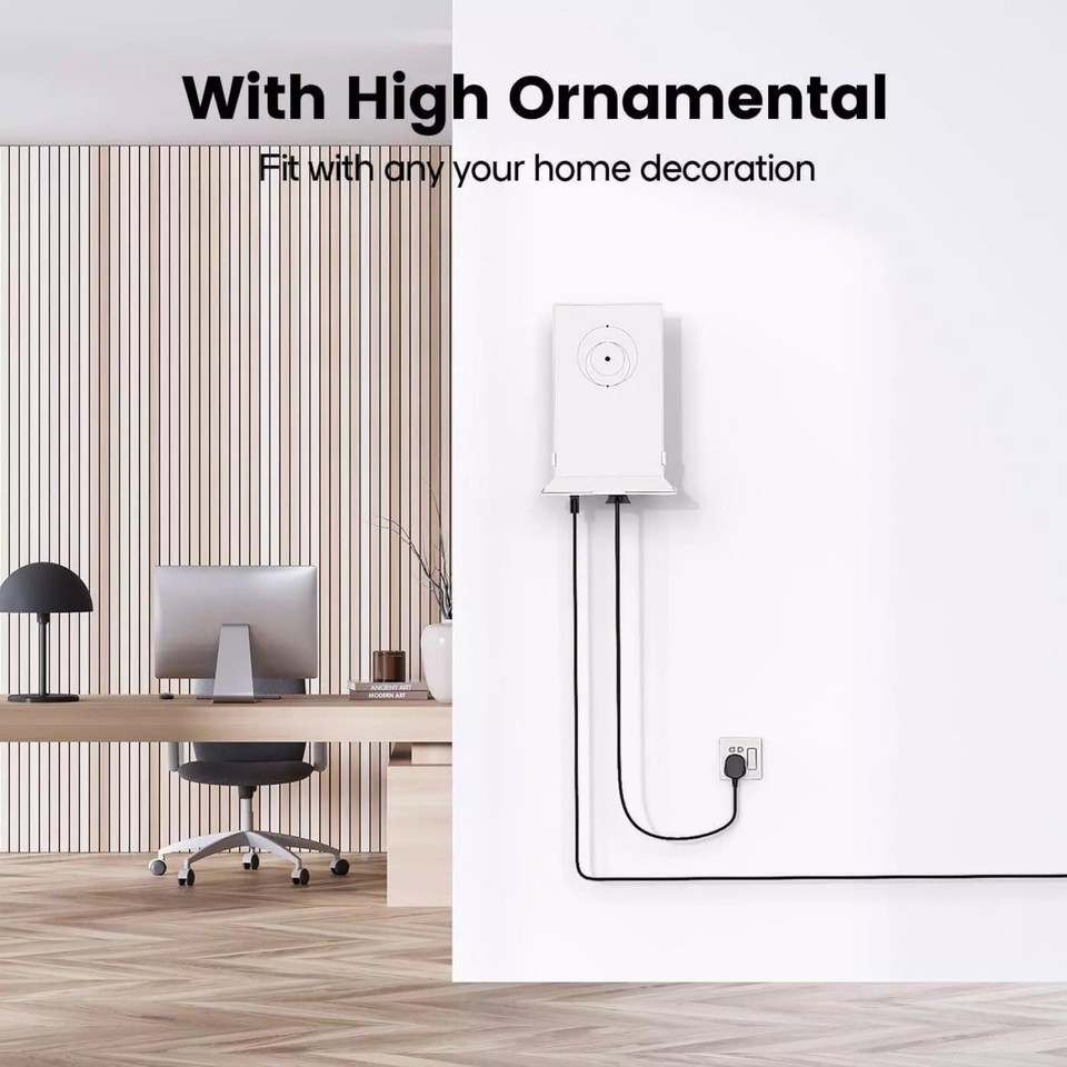 For Starlink Mesh Router V2 ABS Router Wall Brackets Mount Holder Kit ...