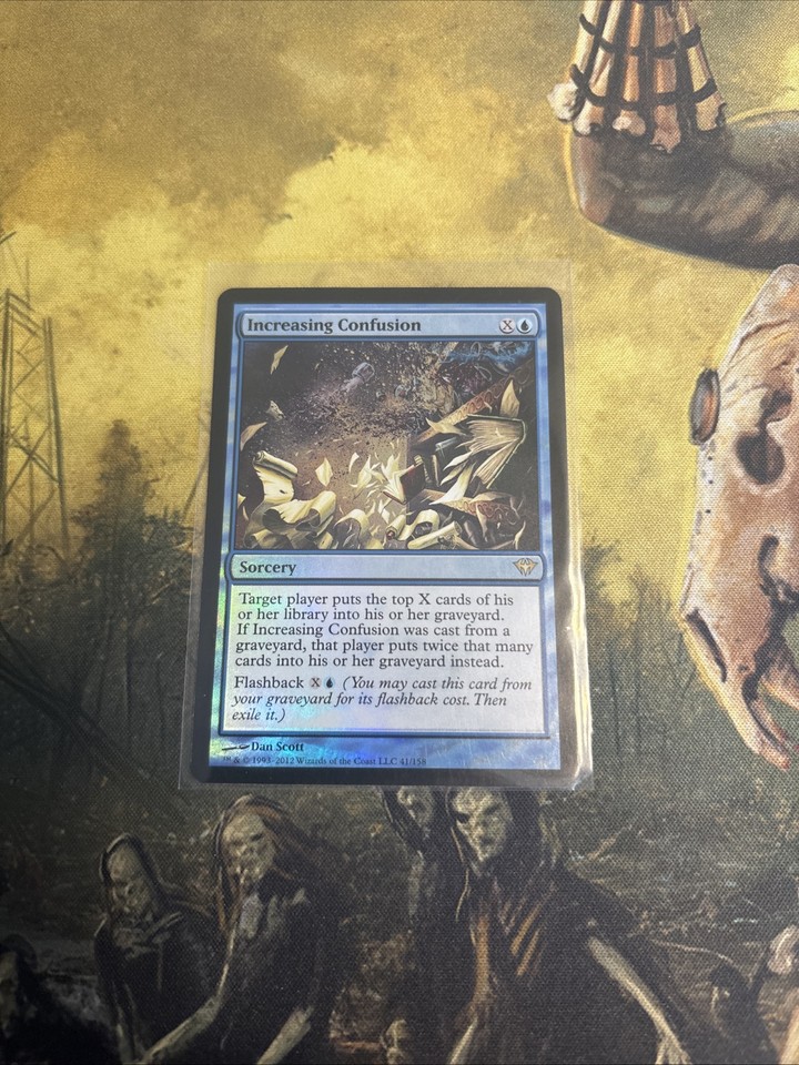 MTG - Increasing Confusion - Dark Ascension - Foil Regular Rare, NM | eBay