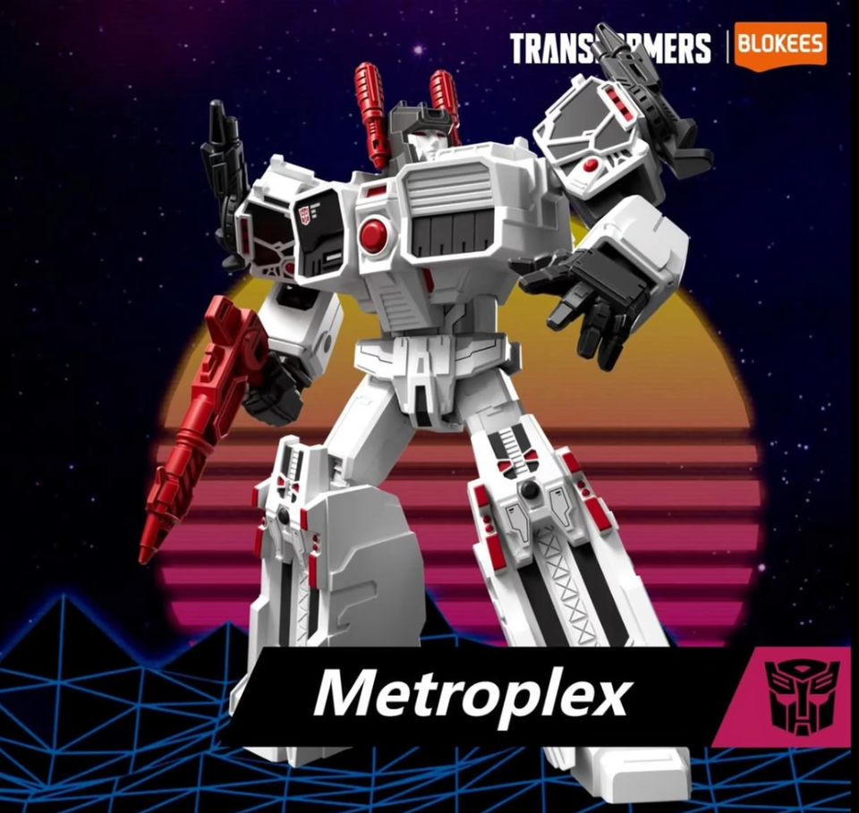 Blokees Transformers Galaxy Version 8th Metroplex Model Kit Assembled ...