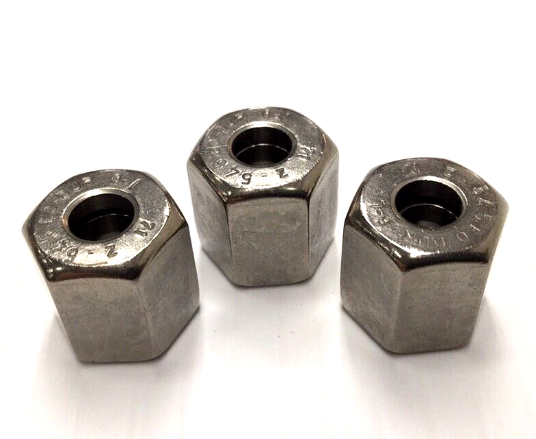Parker FM06L71 EO/EO-2 Functional Nut 6mm Stainless Steel (Pack Of 3 ...