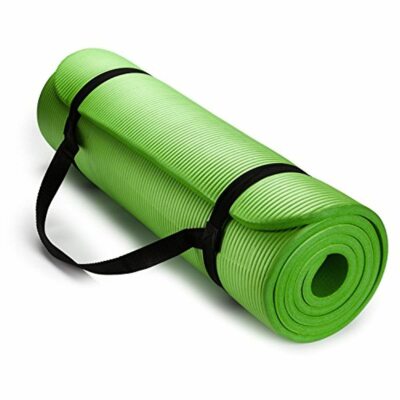 HemingWeigh 1/2-Inch Extra Thick High Density Exercise Yoga Mat with ...