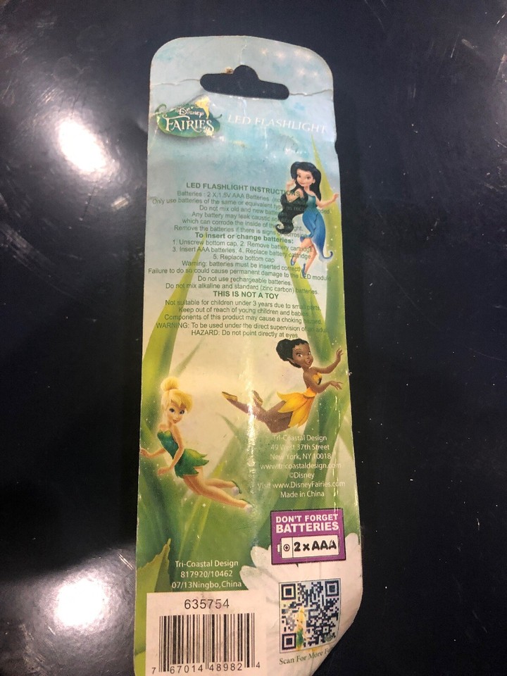 Disney Fairies Led Flashlight | eBay