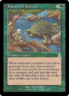 Magic MTG - Pattern of Rebirth - Destinée d'Urza - EXC - EN - FOIL | eBay