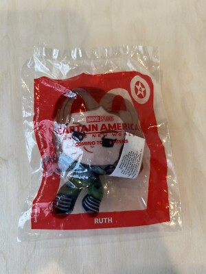 2024 McDonald's Marvel Captain America Brave New WorlHappy Meal Toy ...