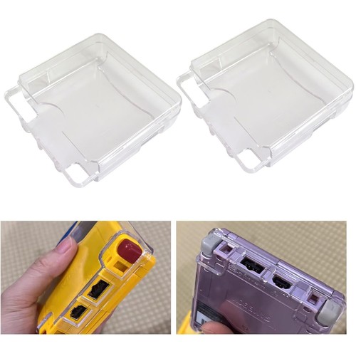 Hard Clear Plastic Case Cover Protector For Nintendo Game Boy Advance ...