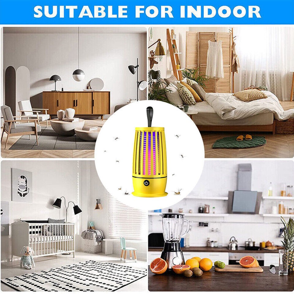 UV Mosquito Killer Insect Zapper Electric Lamp Bug Fly Trap Pest ...