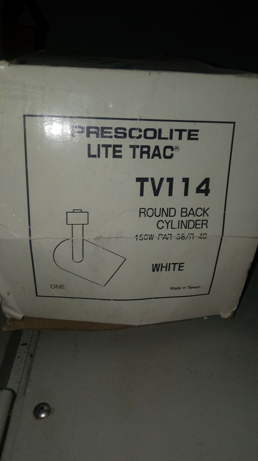 Prescolite LiteTrac Track Light Lighting Fixture TV144 150W Par-38 ...