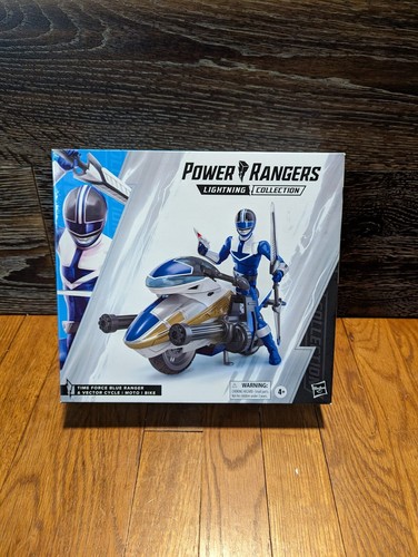 Hasbro Power Rangers Lightning Collection - Time Force Blue Ranger and ...