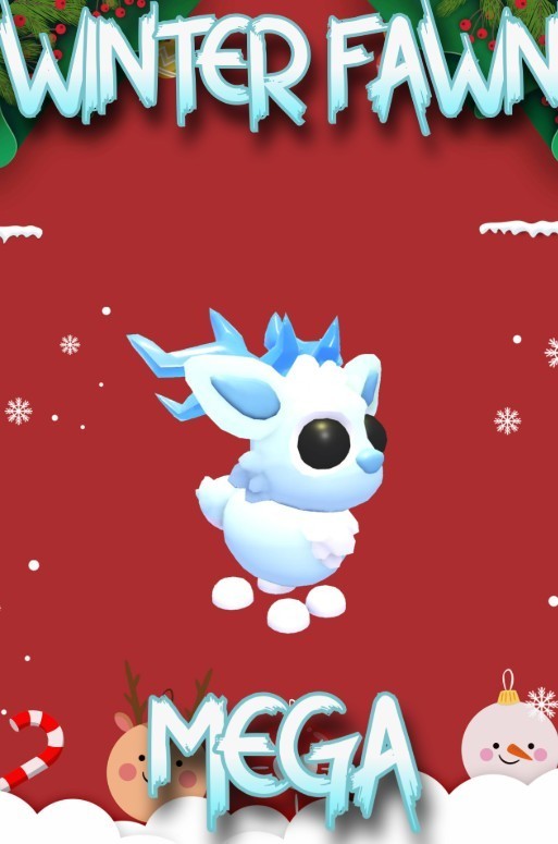 Winter Fawn Winter Doe Adopt Your Winter Event Pets FAST DELIVERY! | eBay