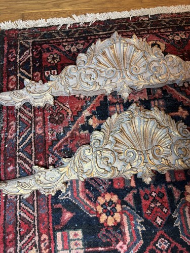 Decorative Valence Center Accent with Leaf & Shell Scrolls for Wall ...