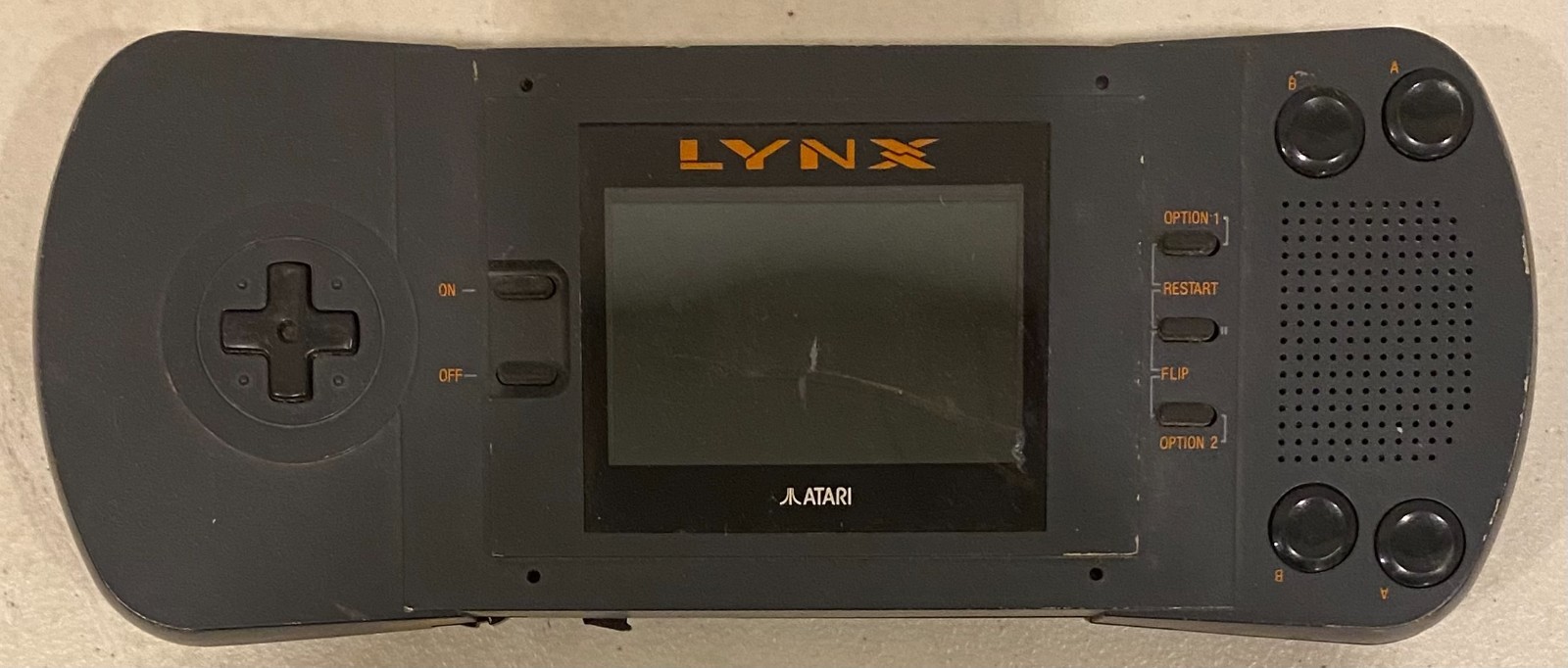 1990 ATARI LYNX PORTABLE COLOR ENTERTAINMENT SYSTEM CONSOLE ONLY FOR ...