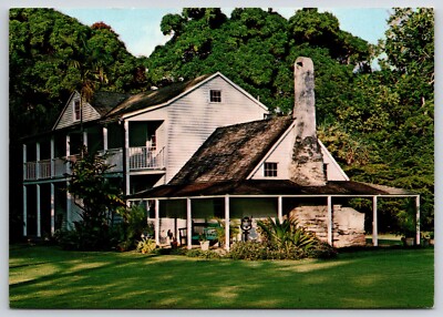 Postcard HI Kauai Waioli MIssion House Museum Hanalei Post Card | eBay