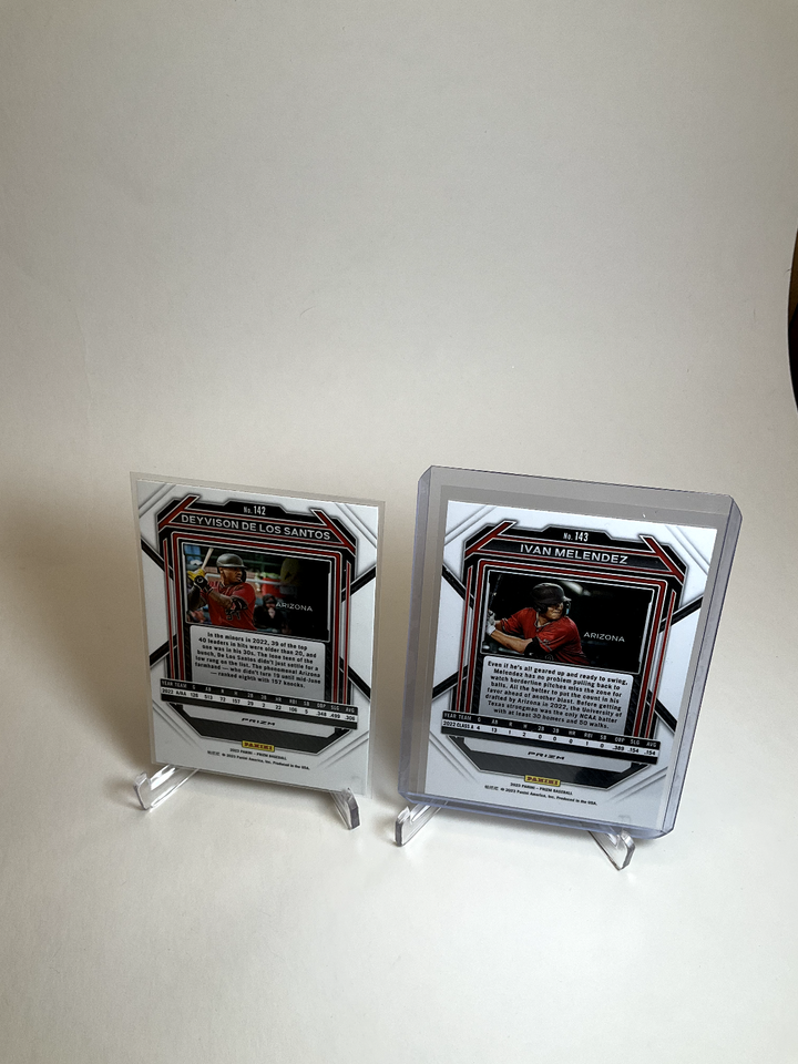 2023 Panini Prizm Ice #143 Ivan Melendez + Deyvison Los Santos ...