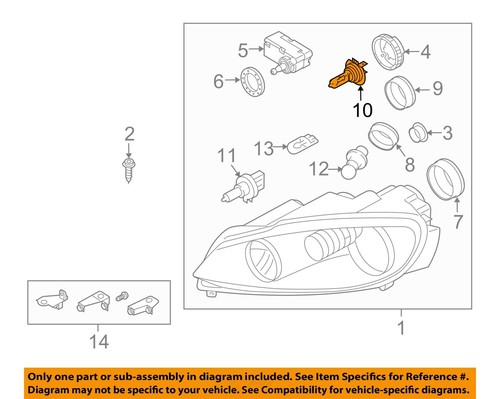 VW VOLKSWAGEN OEM 98-10 Passat-Headlight Headlamp Bulb N10320102 | eBay