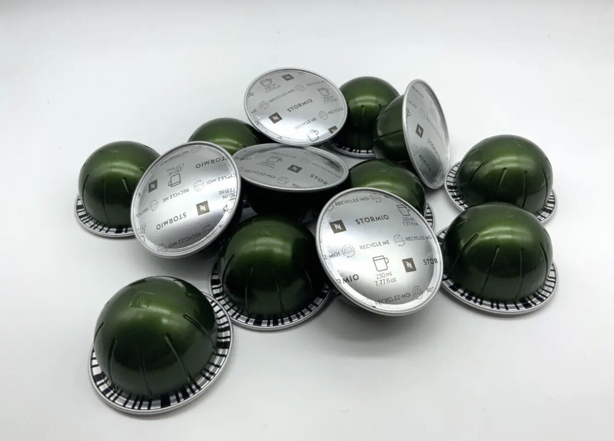 Nespresso Vertuo Line Capsules Stormio Dark Roast Coffee 30 Ct (10 x ...