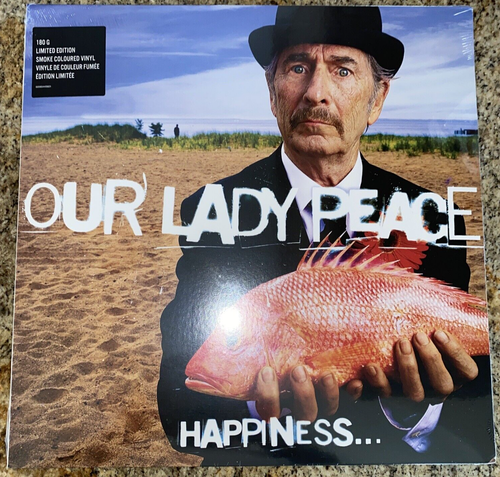 OUR LADY PEACE HAPPINESS IS NOT A FISH YOU CAN CATCH SMOKE VINYL LP ...