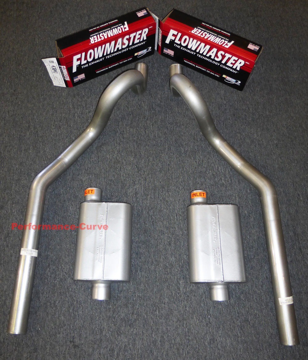 64-77 Chevrolet Chevelle 3" Mandrel Bent Exhaust - Flowmaster Original ...