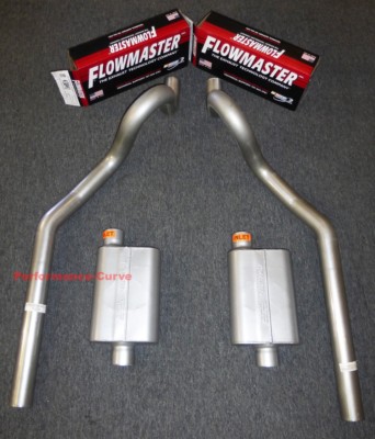 64-77 Chevrolet Chevelle 3" Mandrel Bent Exhaust - Flowmaster Original ...