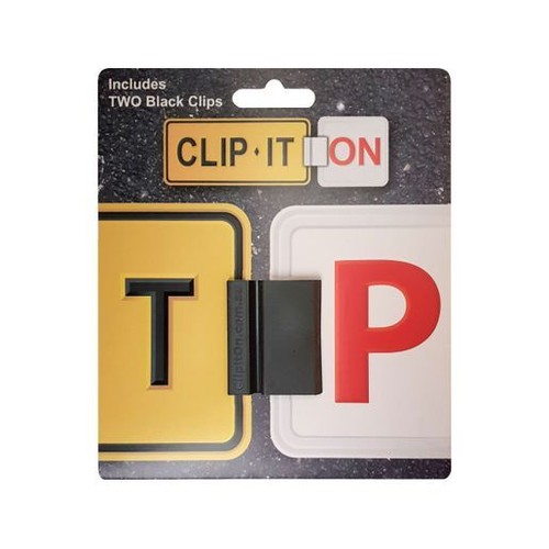 Clipit L/P Plate Clips Black Pack of 2 2CCB | eBay