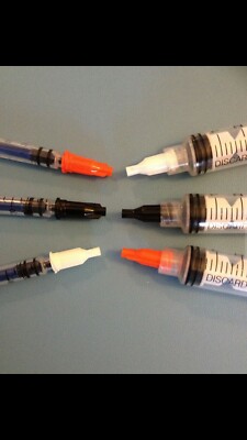 25 x Luer Lock Syringe Caps Dispensing Glue Needle Sealing Plug. Black UK | eBay UK