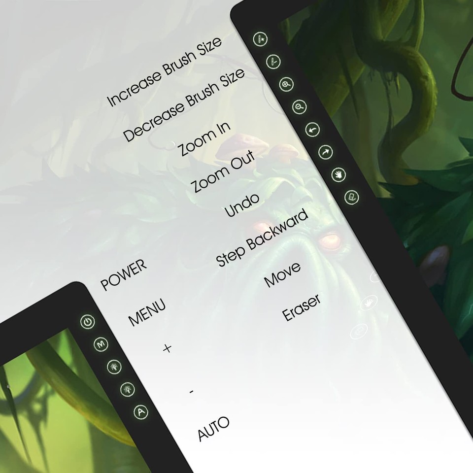 GAOMON PD2200 21.5 Drawing Tablet with Screen Monitor Touch Pen Display ...