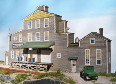 FOS Scale Models: Ravenwood Leather ...Background kit Fine HO Miniature ...