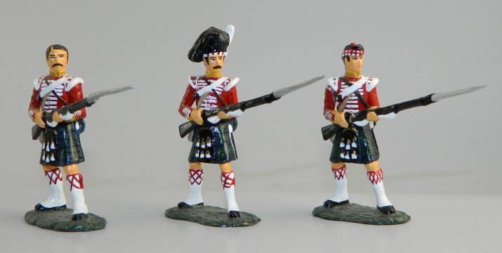 C.W.1 British 93rd Highlanders, The Thin Red Line, Crimean War, Gloss ...