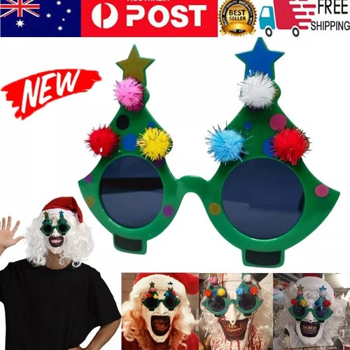 Terrifier 3 (2024) Art The Clown Christmas Tree Glasses Sunglasses ...