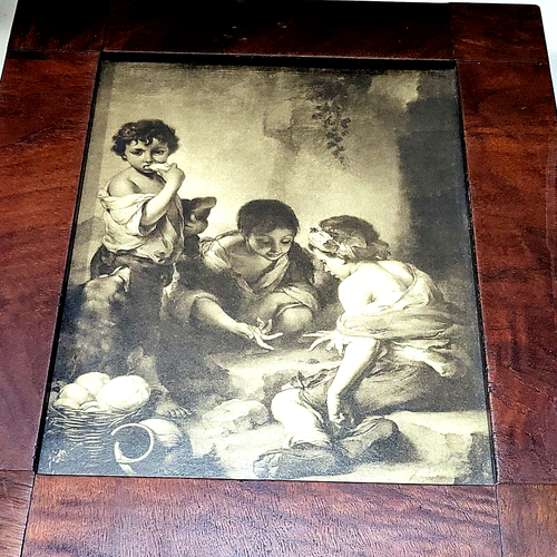 Bartolome Esteban Murillo Prints wood Framed 14" x 11" lot of 2 Vintage ...