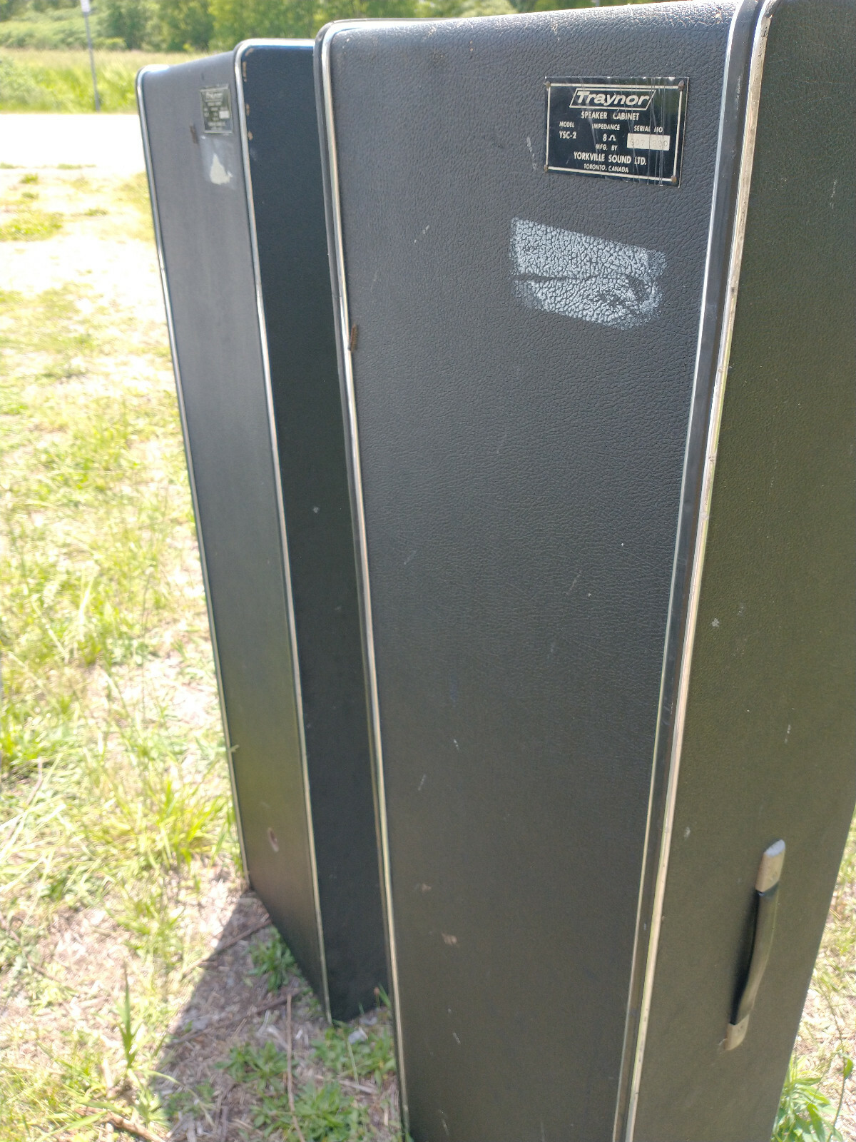 PAIR TRAYNOR YSC-2 COLUME SPEAKERS | eBay