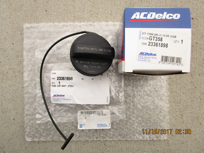 11-17 GMC ACADIA SL SLE SLT DENALI FUEL GAS TANK FILLER CAP WITH TETHER ...