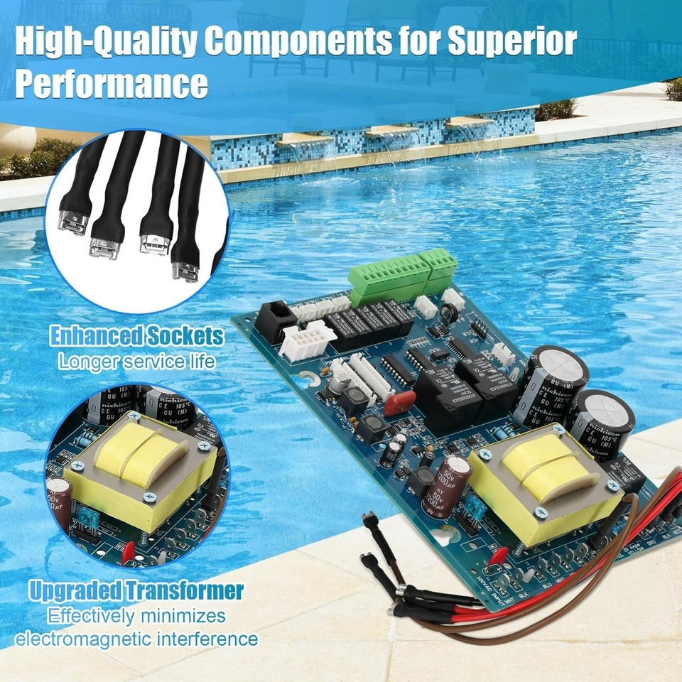 GLX-PCB-Main AquaLogic Main Circuit Board Compatible w/ T-Cell-3/9/15 $336.20 | eBay