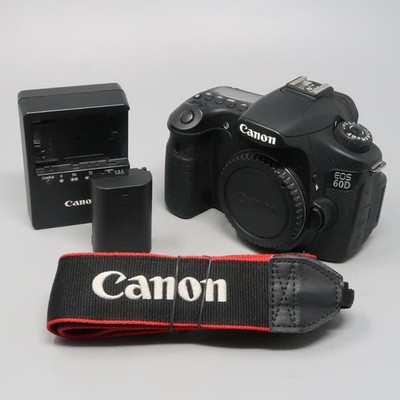 Canon EOS 60D 18.1MP Digital SLR Body Only - 27K Clicks! | eBay