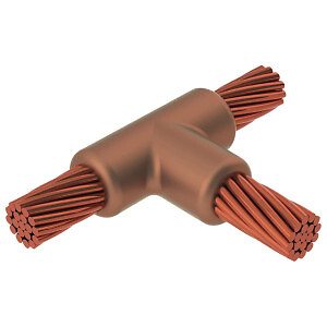 CADWELD TAC2Q2G Type TA Horizontal Tee 4/0 AWG run 2/0 AWG tap | eBay
