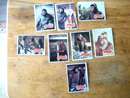 1967 Topps Planet Of The Apes Cards Lot 8 | eBay