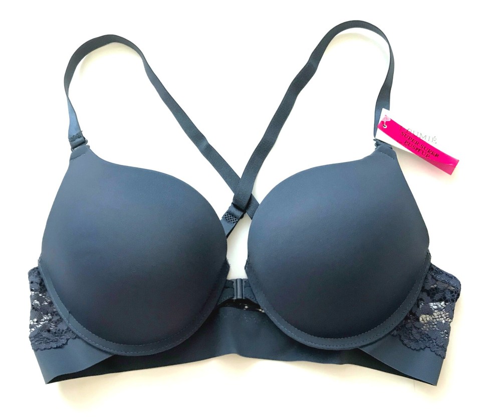 ILYS Front Closure Super Super Push Up Convertible Bra 32B,34B,38B,34C ...