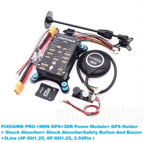 Pixhawk PRO PX4 32 Bit Drone Flight Controller w/ GPS for Autopilot RC ...