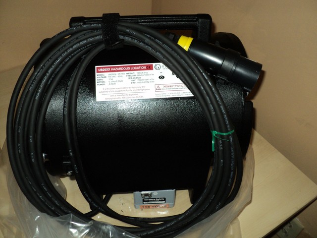 RAMFAN UB20XX Confined Space Fan Ax. Ex-prf 8 in 1/3 HP 115v . for sale ...