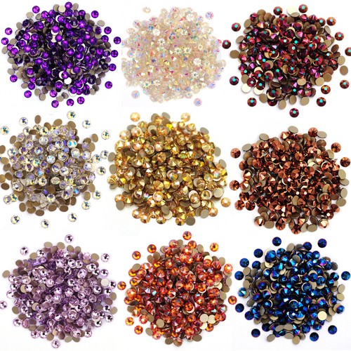 2088 Non Hotfix Luxury Crystals Glitter Strass Flat Back Rhinestones ...