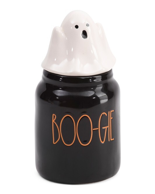 New Rae Dunn Halloween 2022 Collection - "BOO-GIE Ghost Canister - new ...