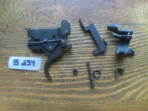 Savage Model 10 11 110 111 220 Trigger Assembly w/Safety Blued | eBay